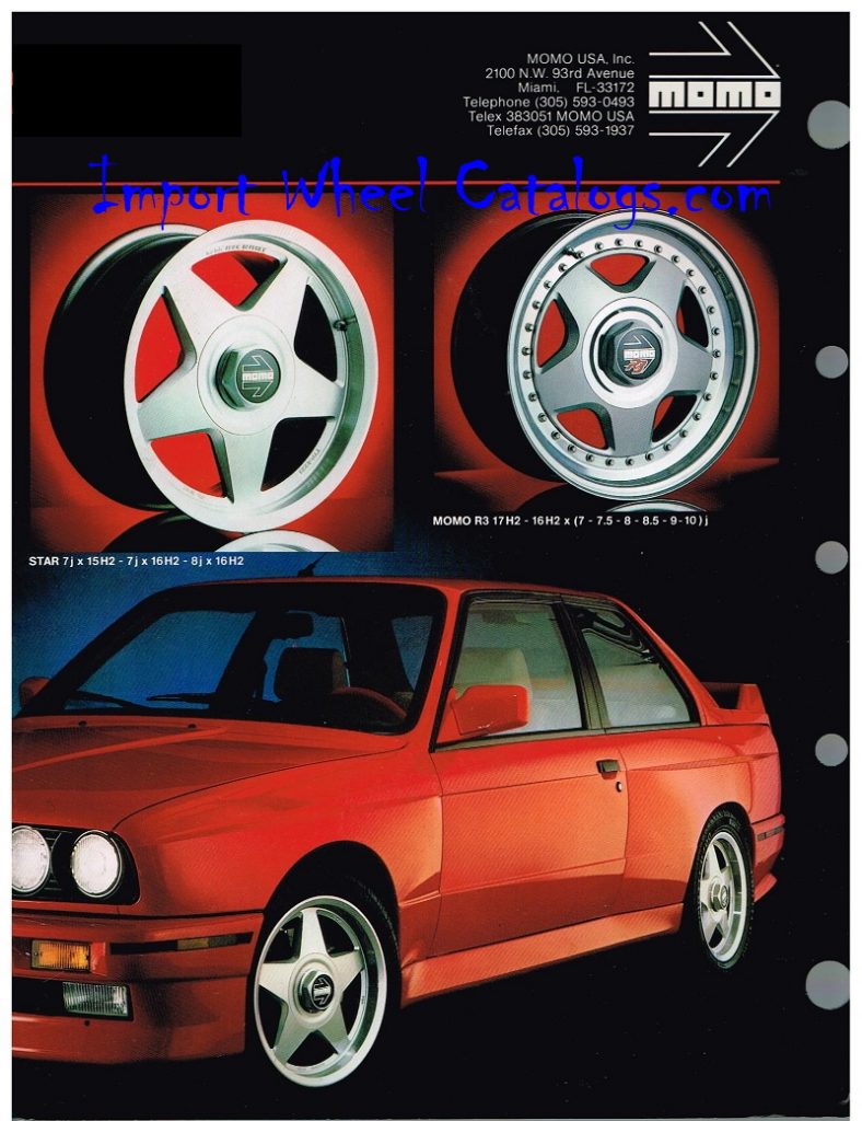 Momo | Import Wheel Catalogs